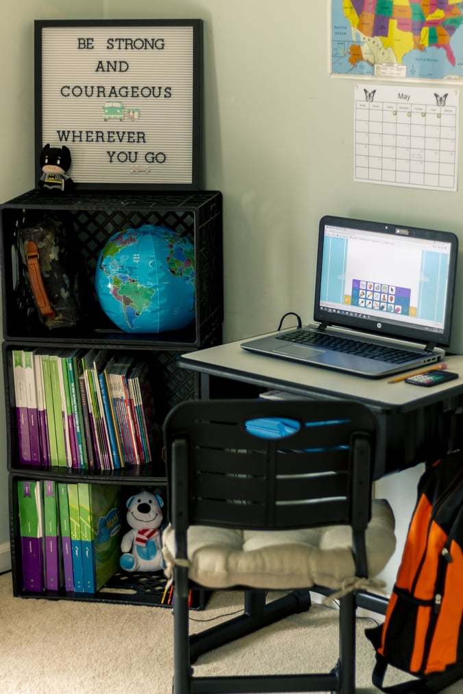 How to Set Up Your Child's Learning Space [6 Helpful Tips]