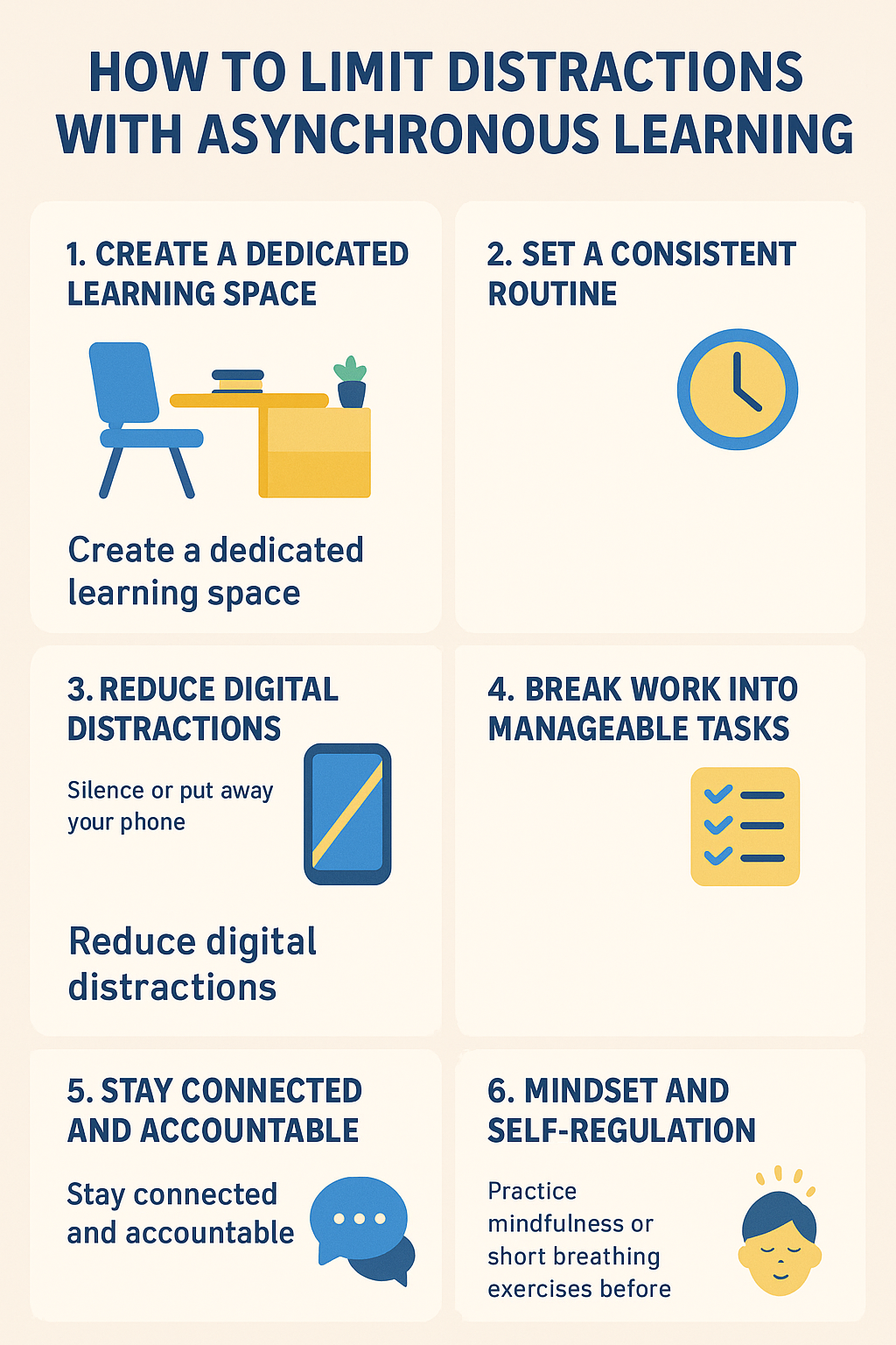 Supporting Success: How to Create a Productive Learning Space at Home